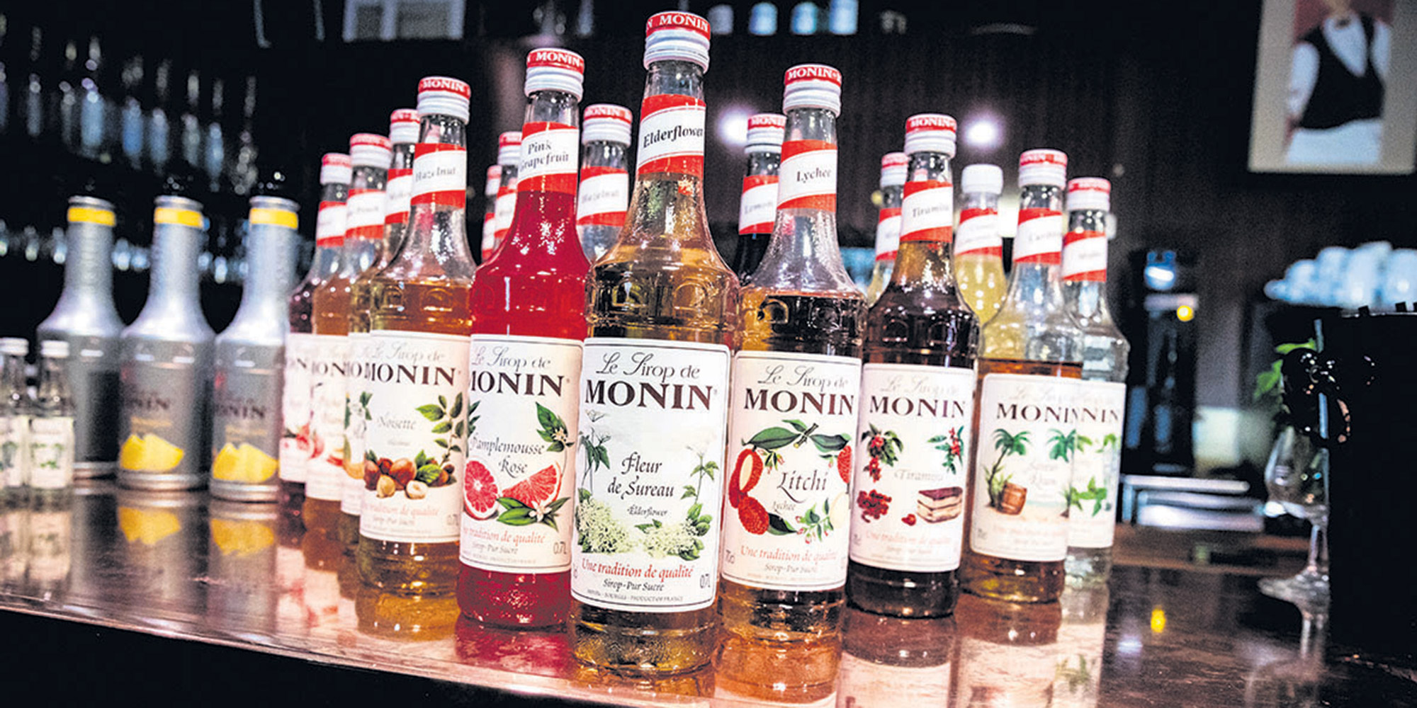 Monin, les sirops qui font le tour du monde