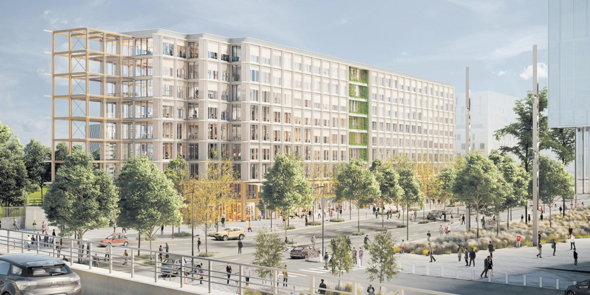 Paris : le nouvel immeuble Stream Building se veut le laboratoire de la ...