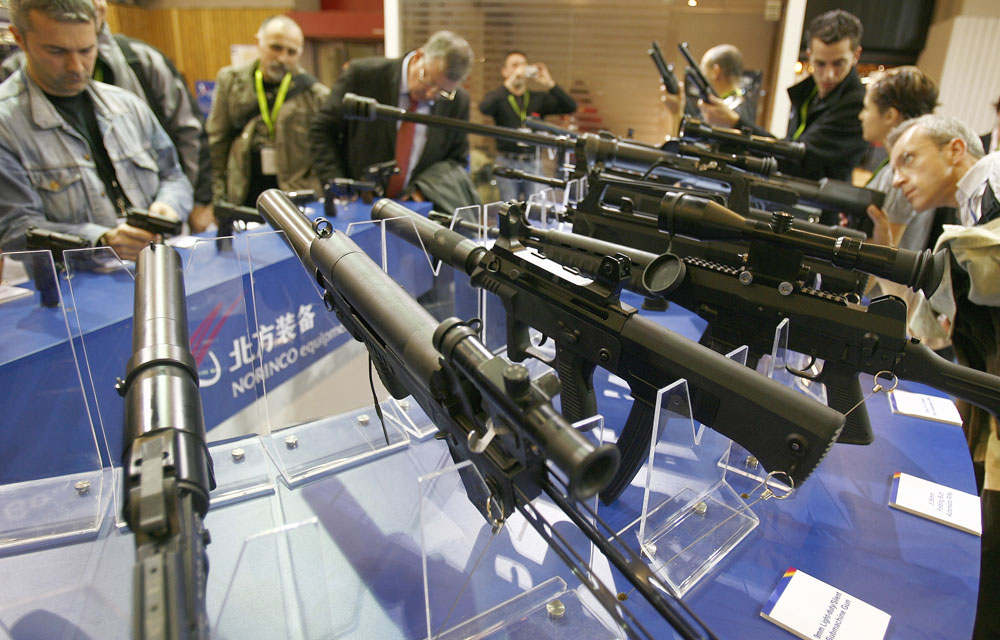 Les armes à feu en ligne de mire