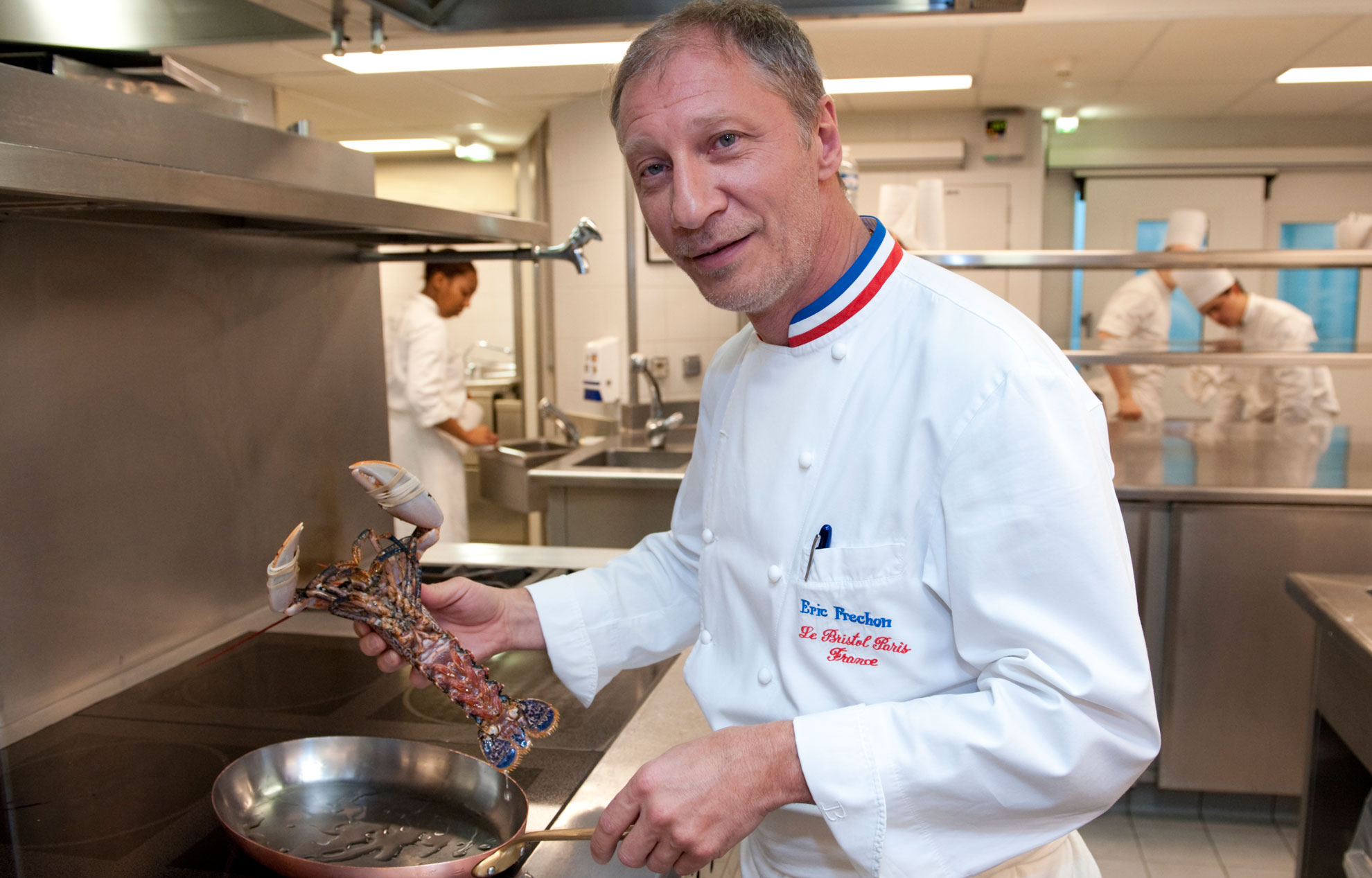 Le chef Eric Frechon, un héros très discret