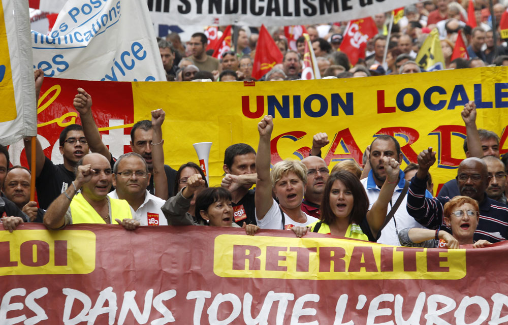 7 septembre: Du monde dans la rue